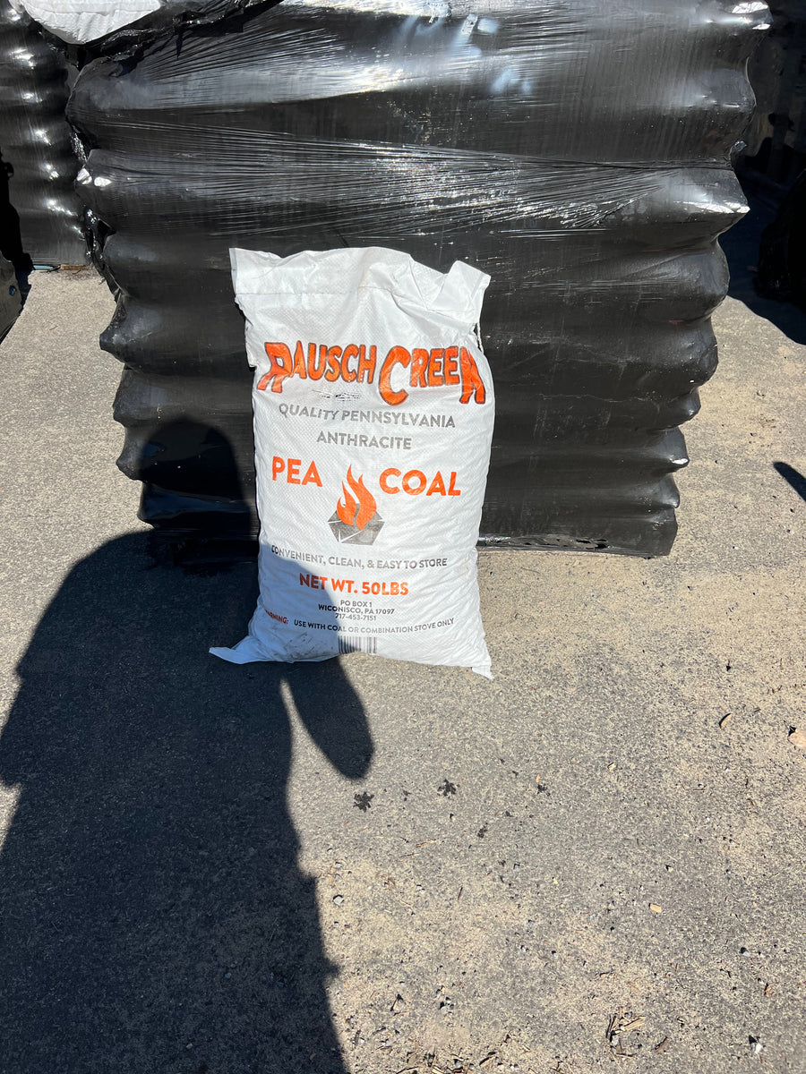 Anthracite Pea Coal 50 lb bag – Adirondack Landscape Supply