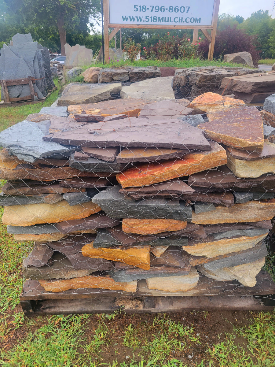 Delaware Valley Blend Natural Wallstone – Adirondack Landscape Supply